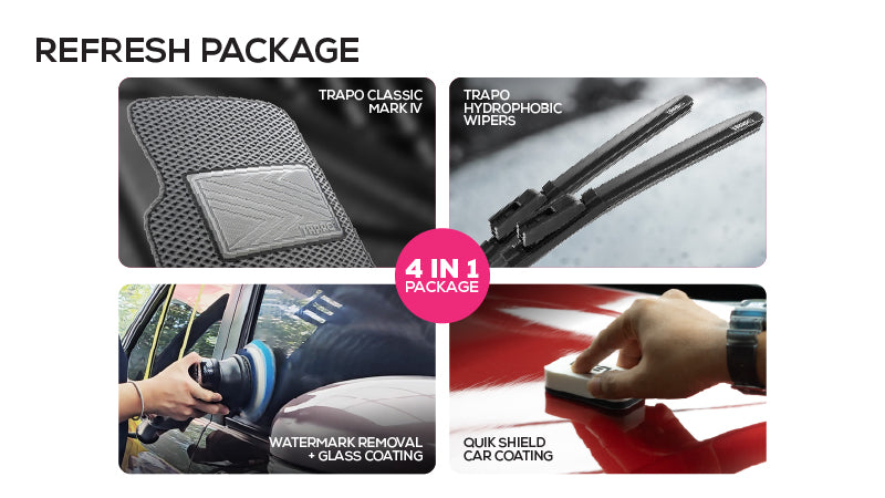 Trapo Refresh Package (For OLD Cars) - TRAPO® Car Mat Malaysia